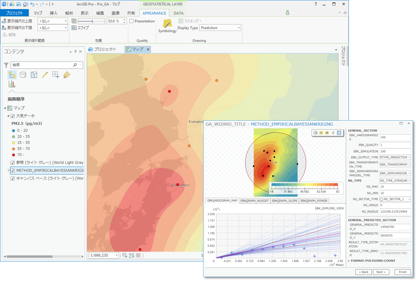 ArcGIS Geostatistical Analyst | ESRIジャパン